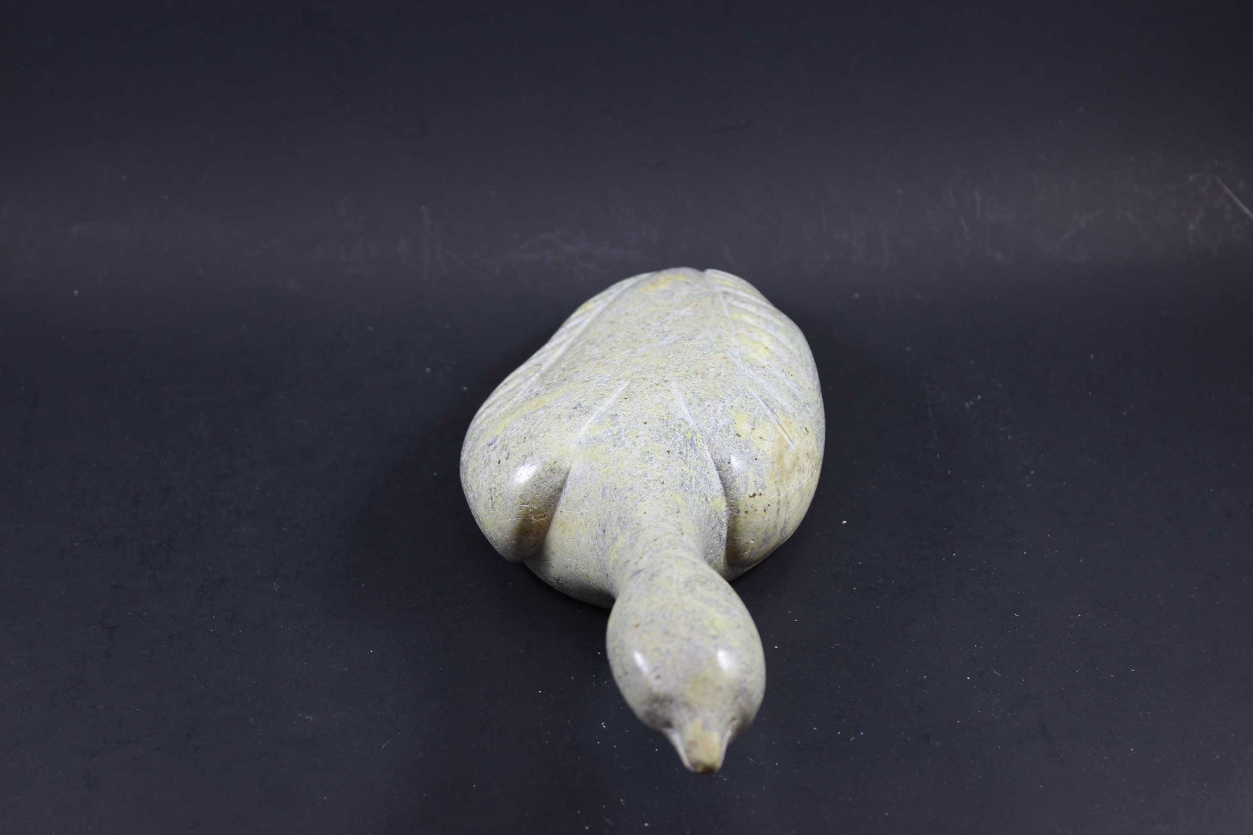 Inuit Soapstone Sculpture, Sitting Canada Goose, Ali Tuttu Amittu ...
