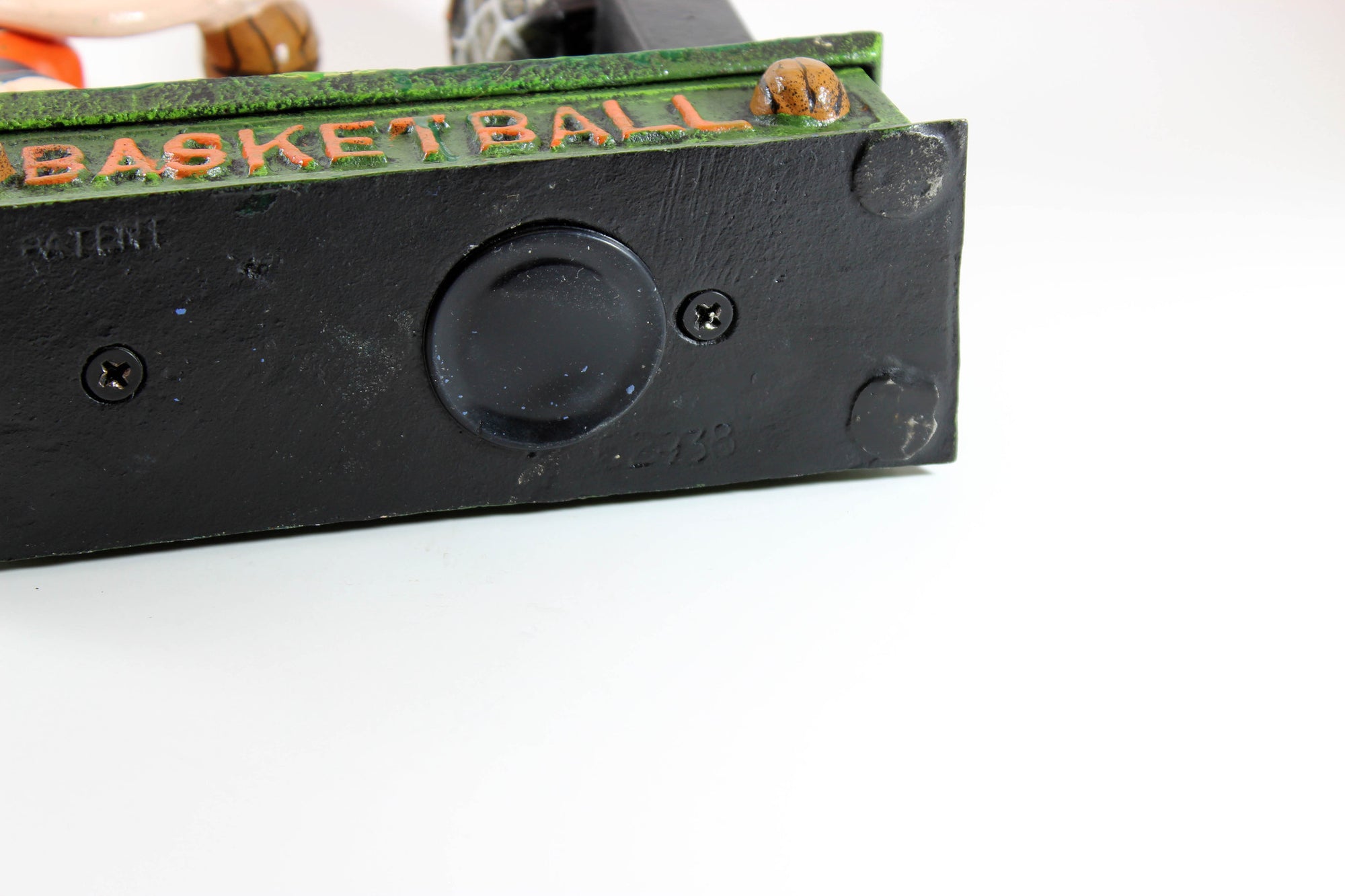 Cast-Iron Mechanical Basketball Bank – With A Past