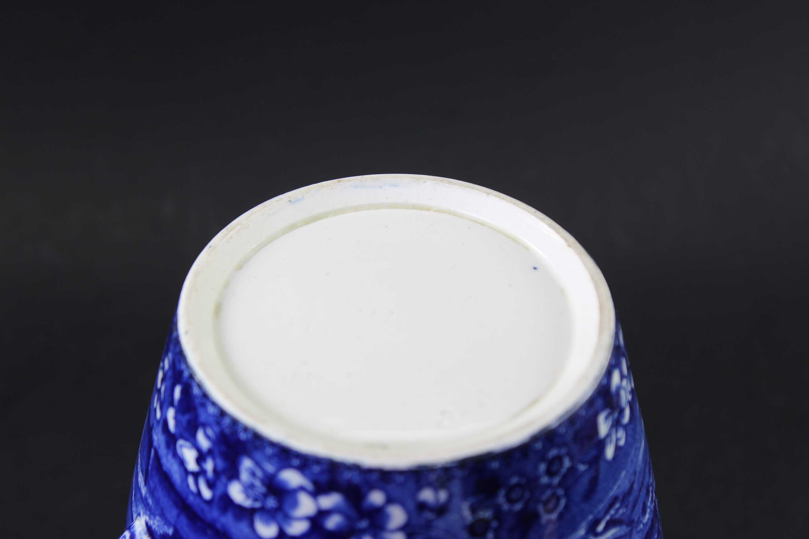 Antique Copeland Spode Blue Tower Jug / Pitcher – With A Past