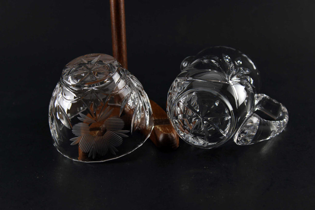 Corn Flower Cream & Sugar Bowl