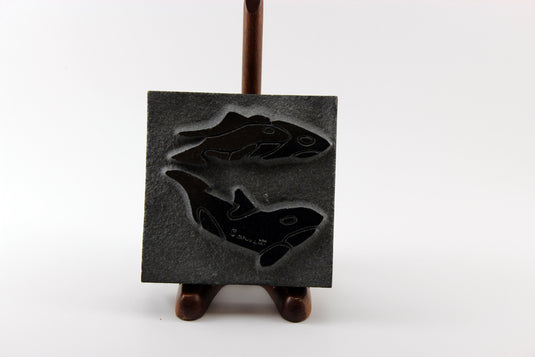 Relief Sculpture-Orcas, David Bernett – With A Past