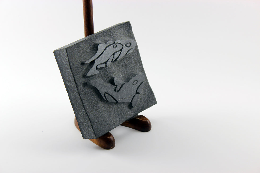 Relief Sculpture-Orcas, David Bernett – With A Past