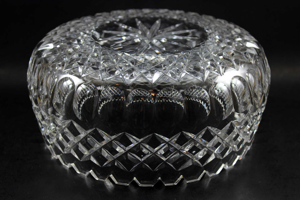 Diamond Cut Crystal Bowl 1