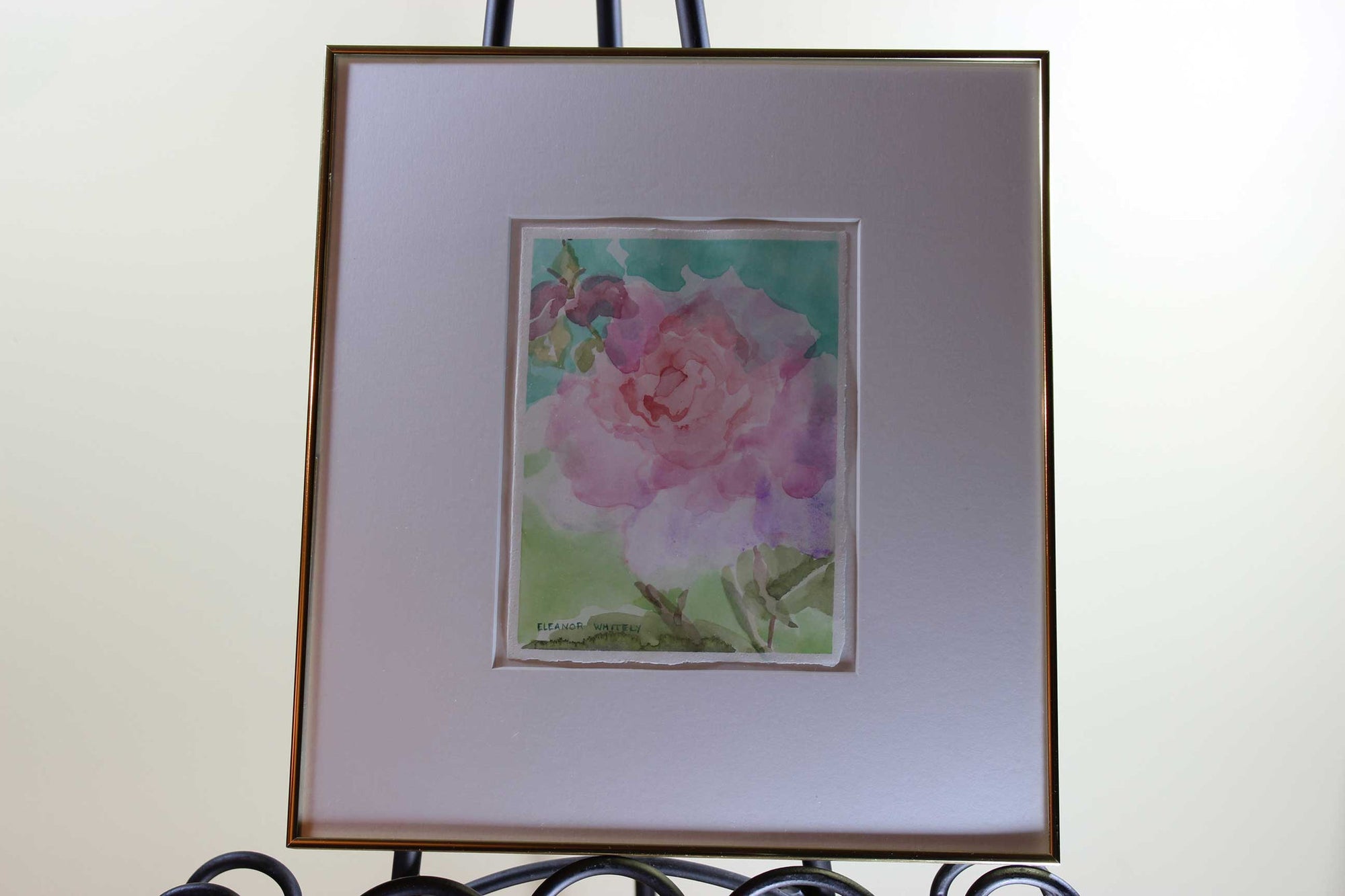 Eleanor Whitely Watercolour - Pink Rose – With A Past