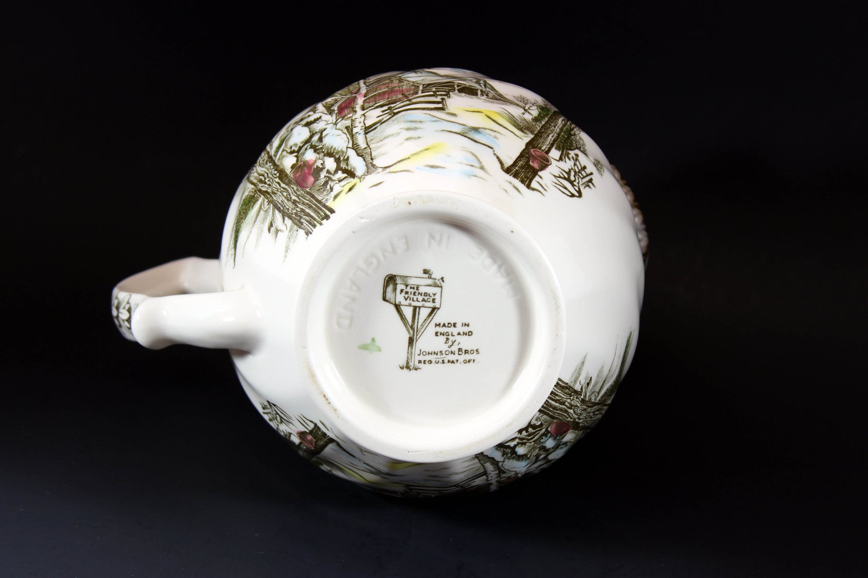 Johnson Brothers-The Friendly Village-Pitcher – With A Past