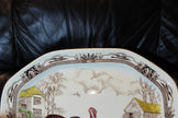 Barnyard King Turkey Platter-Johnson Brothers-England – With A Past