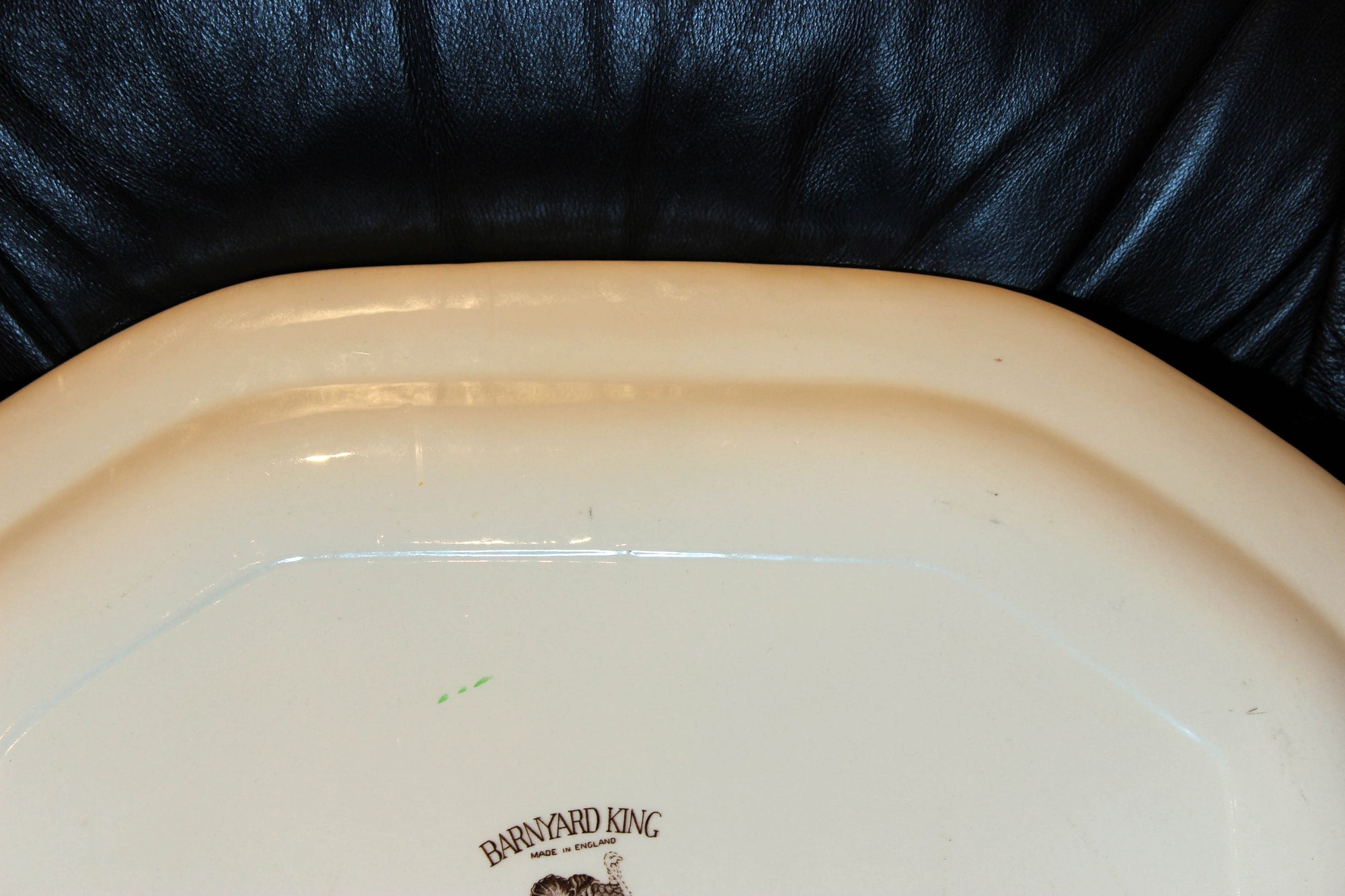 Barnyard King Turkey Platter-Johnson Brothers-England – With A Past