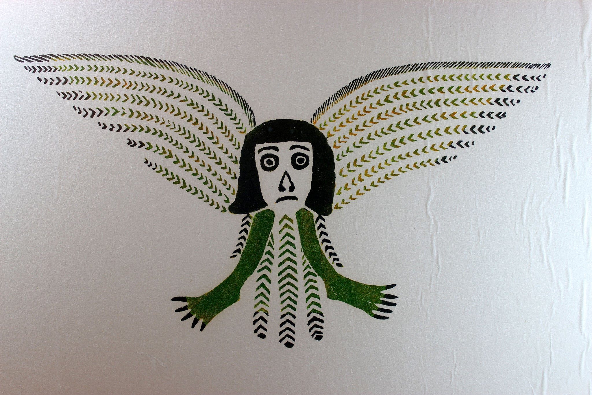 Josephee Kakee, Stonecut, Bird – With A Past