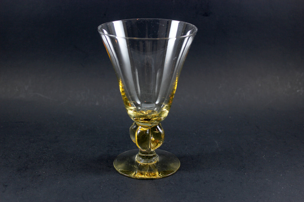 Crystal Stemware, Gulli (Gold) by Swedish