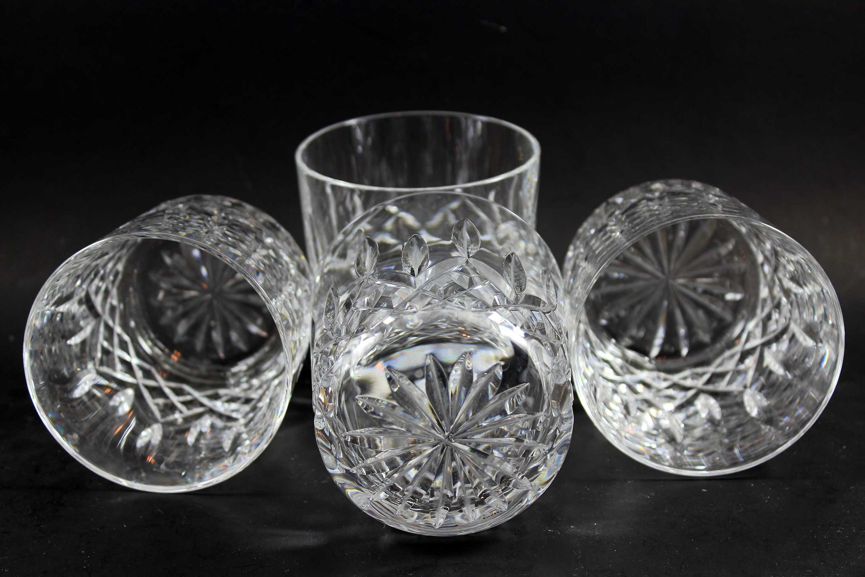 Waterford Crystal, Lismore Old Fashioned or Rocks Glasses (4) – With A Past